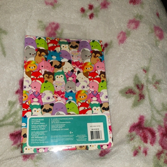 Kellytoy | Other | Original Squishmallows 00 Sticker Book New Kellytoy ...